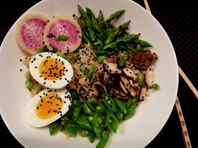 Cracked Pepper: Spring Vegetable Ramen