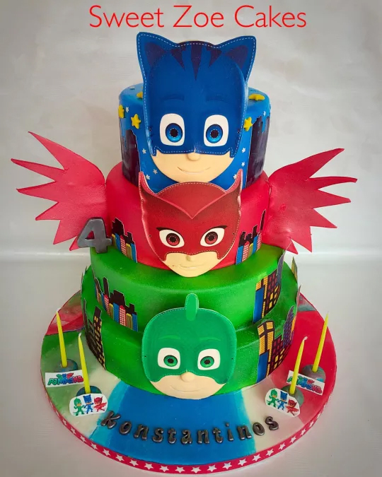 Pasteles y tortas para toda Celebración: Tortas PJ Masks