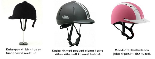 Ratsavarustus24 blog: Kuidas valida ratsakiivrit ehk kaskat?