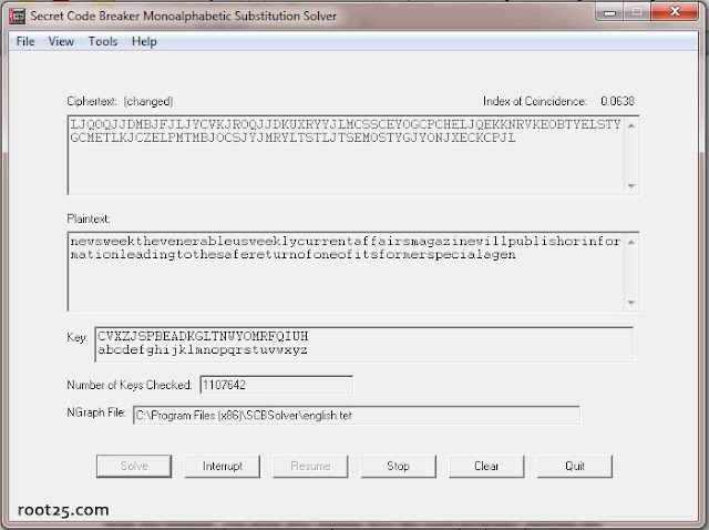 Substitution cipher solver - bastanorthern