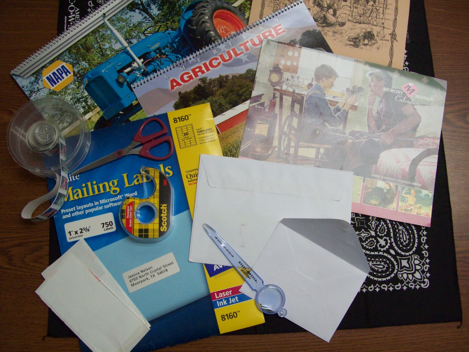 Carleta's Creations: Calendar Envelope Tutorial