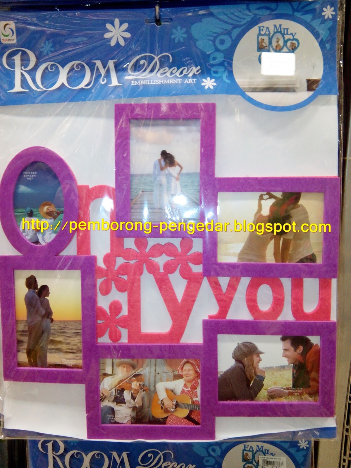 Produk Rumah - Bingkai Atau Frame Gambar Dinding - Pemborong Dan ...
