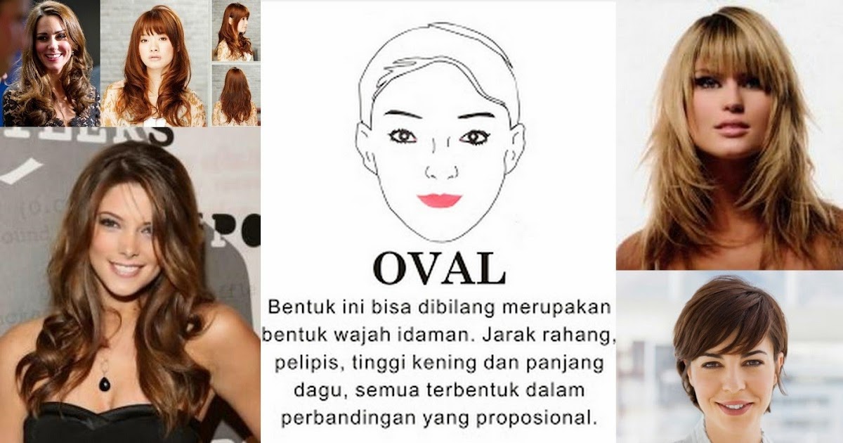 kekinian: Gaya Rambut Sesuai bentuk wajah terkini