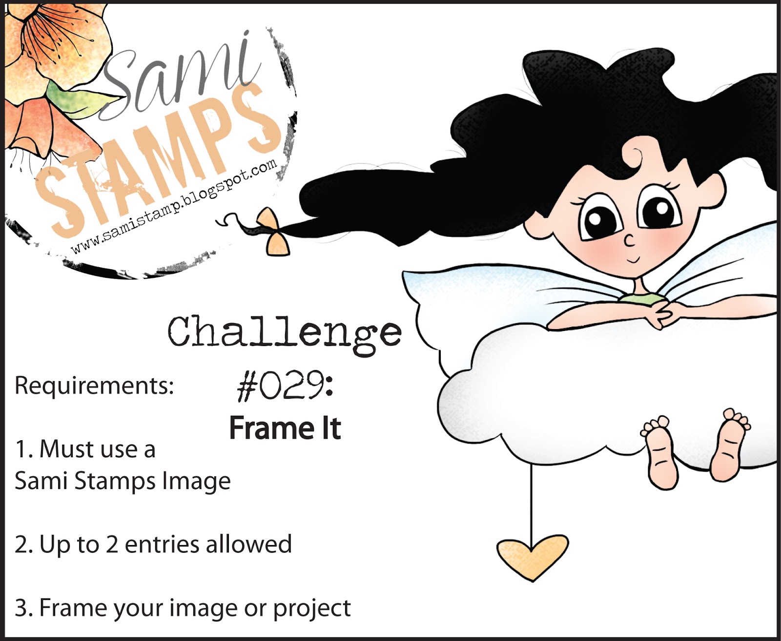 Something Beautiful By Julie: Shadow Box Frame for Sami Stamps