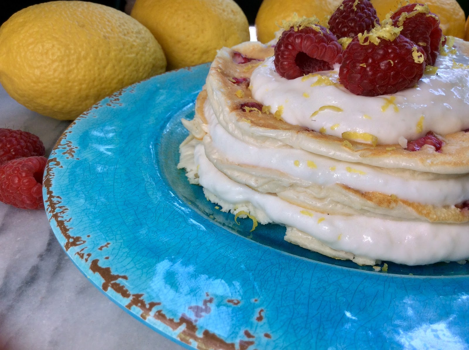 Food Fitness by Paige: Raspberry Lemon Pancakes