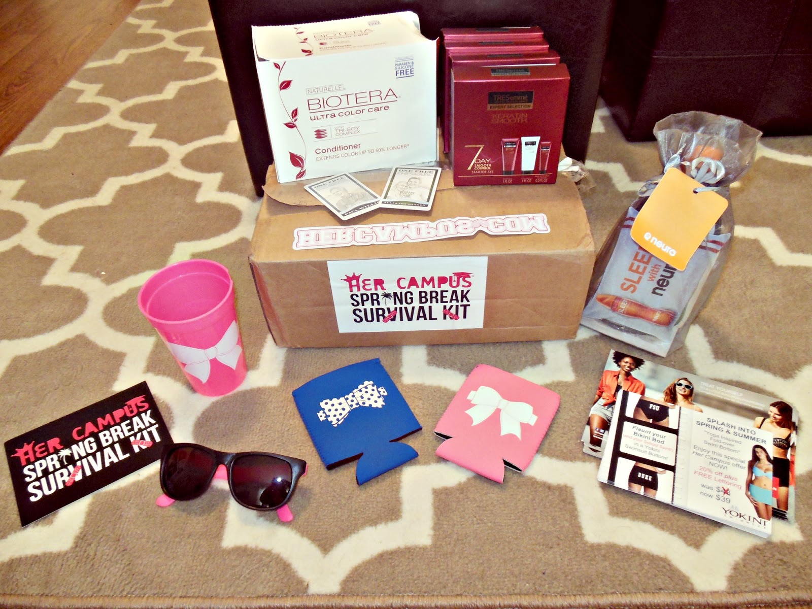 Southern Ervin Living: Her Campus Spring Break Survival Kit