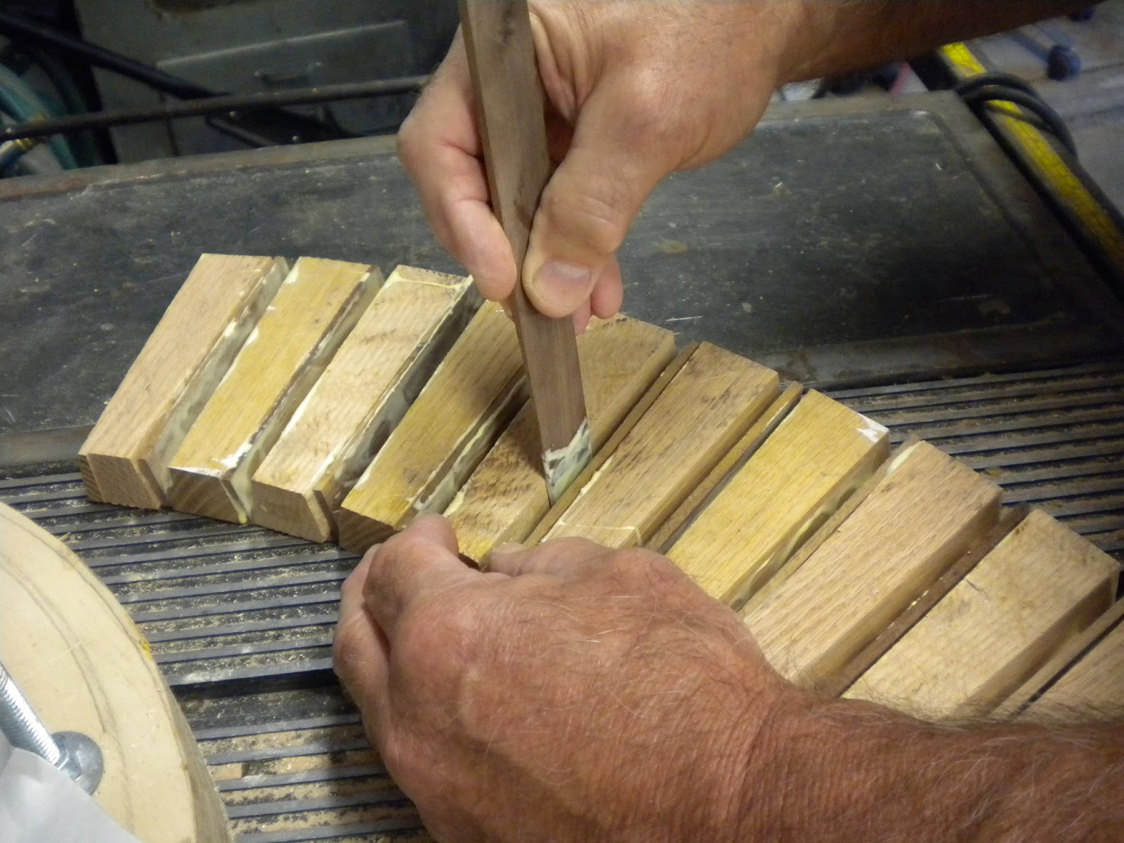 Tis a day in the life ...: Turned Wooden Stave Bowls