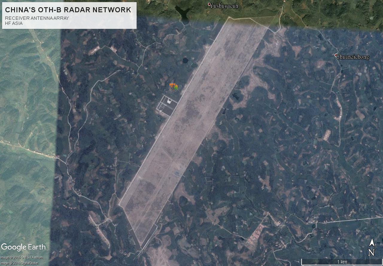 Taiwan strait: Chinese over-the-horizon backscatter RADAR