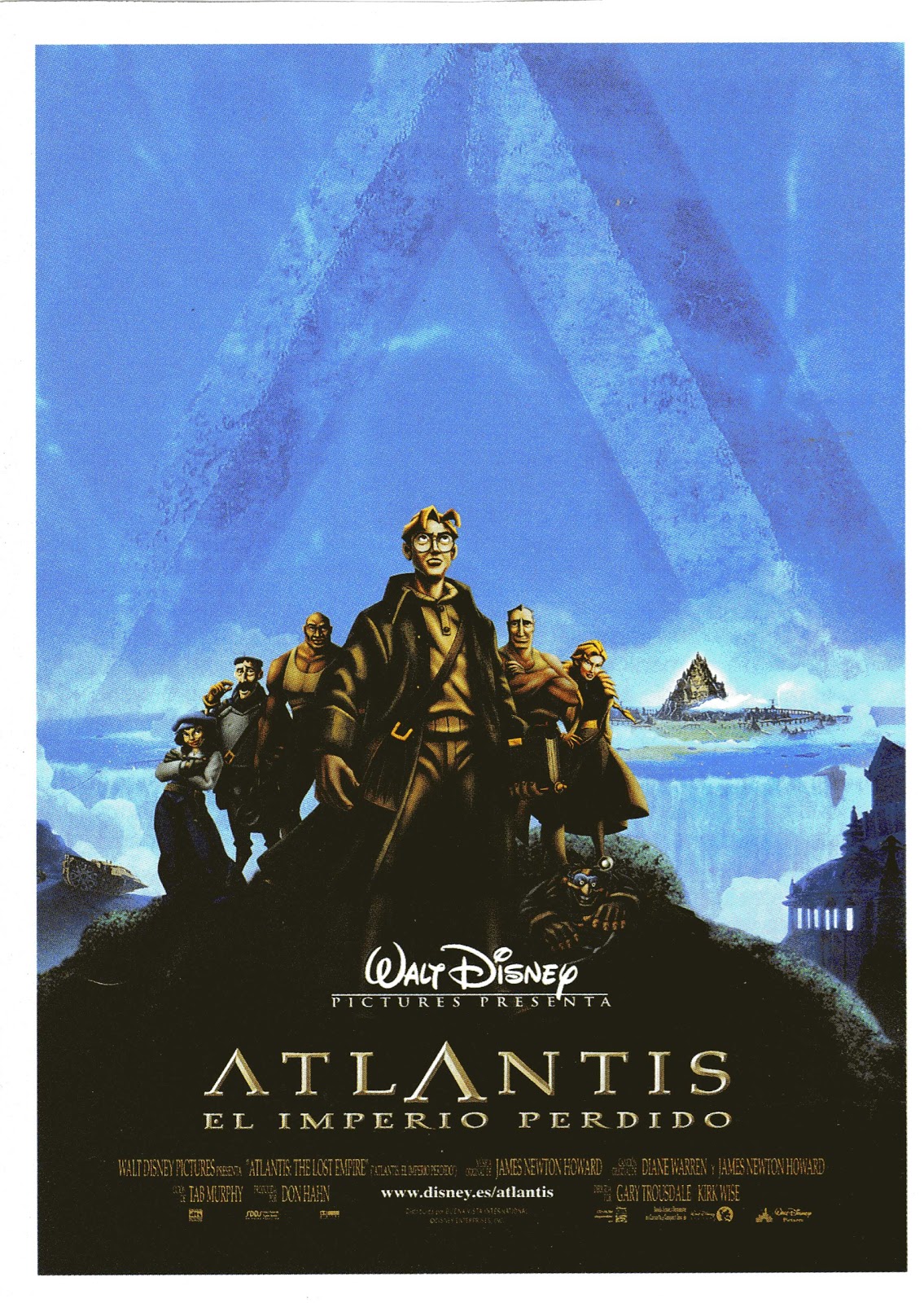 Cartells de cine: 172-Atlantis, el imperio perdido(2001)