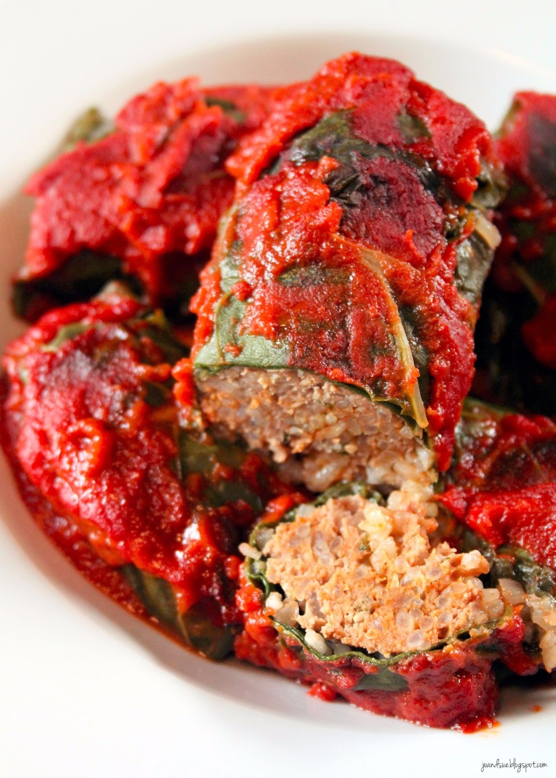 Jo and Sue: Swiss Chard Rolls