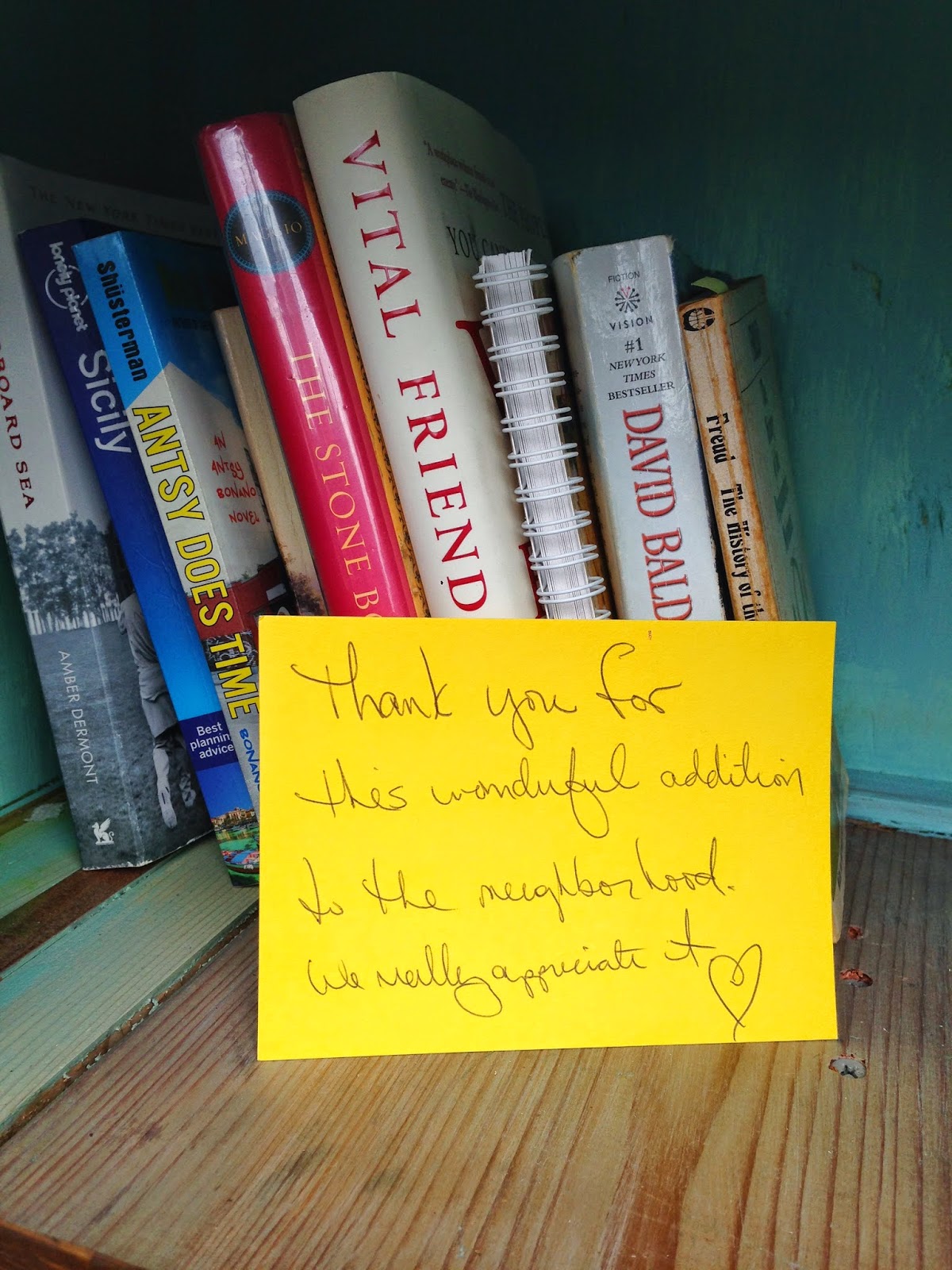 Daily Finds: little library find