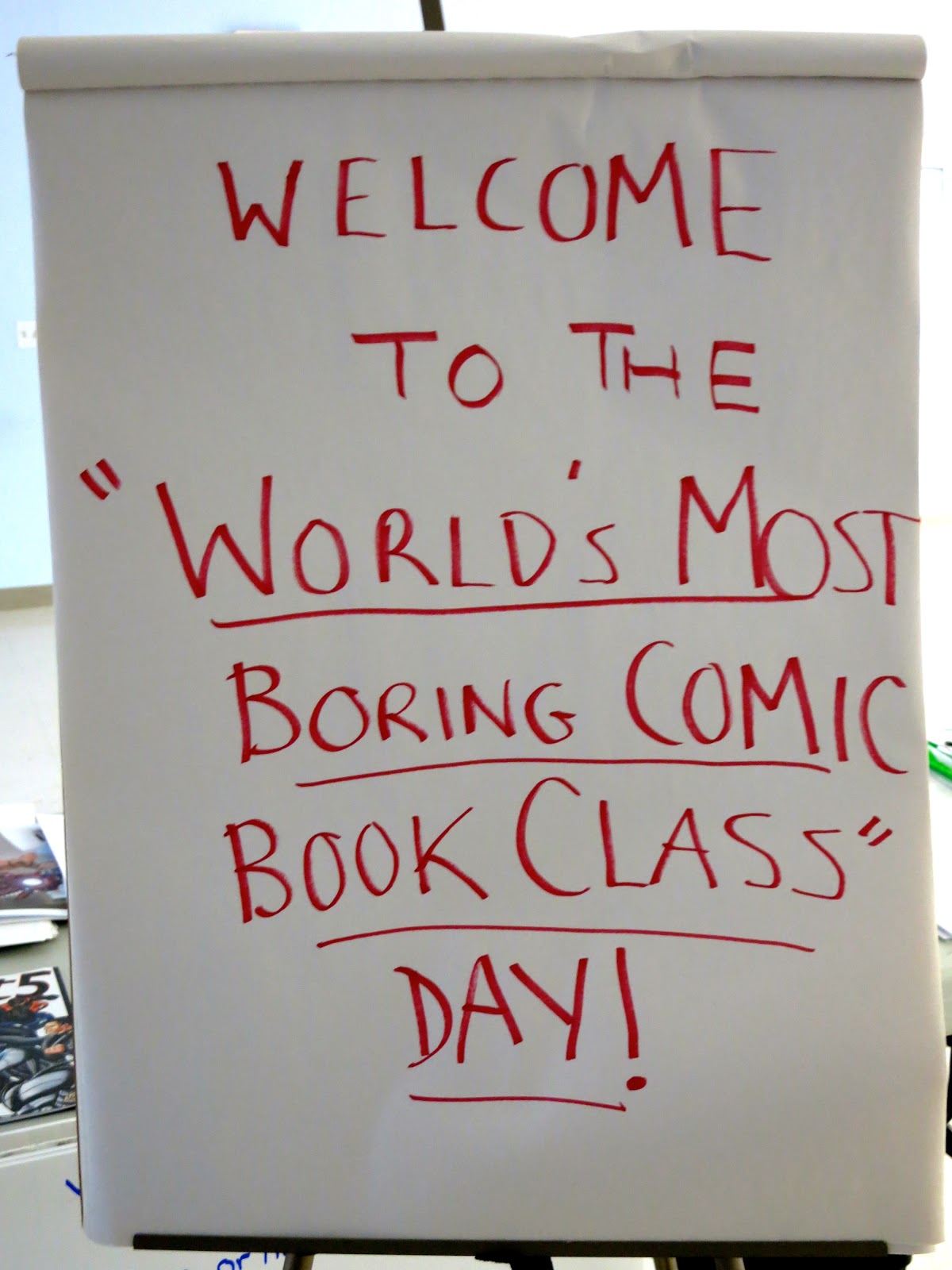 PICASSO'S BASEMENT: Make Your Own Comic Book Class!