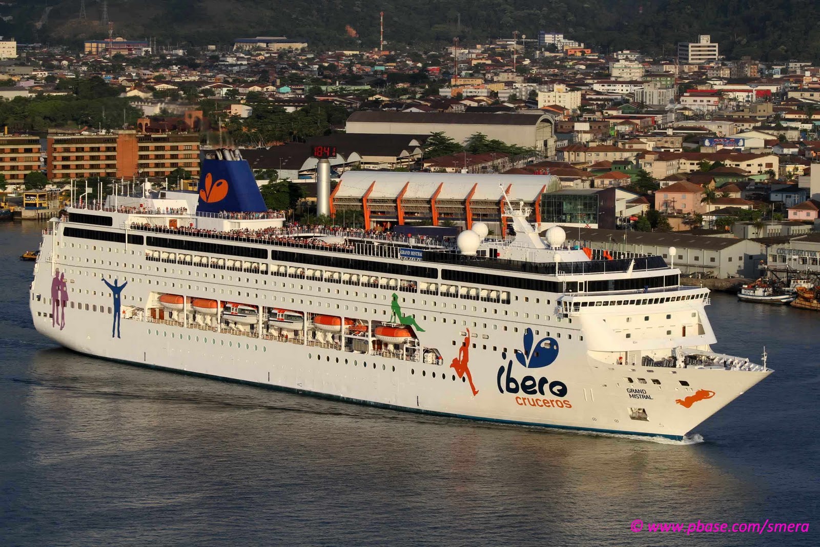 Santos Shiplovers: M/V Grand Mistral / CQNK - Turnaround do "Porta ...