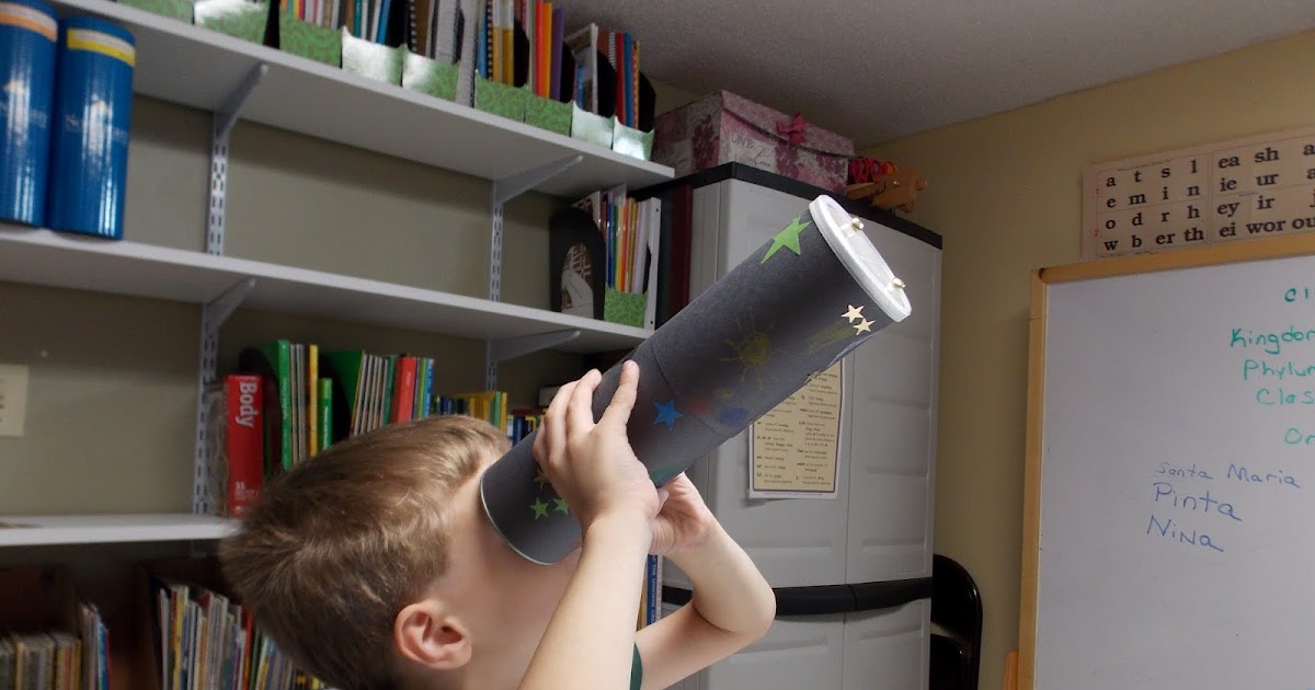 Little Homeschool on the Prairie: Constellation Viewer Craft