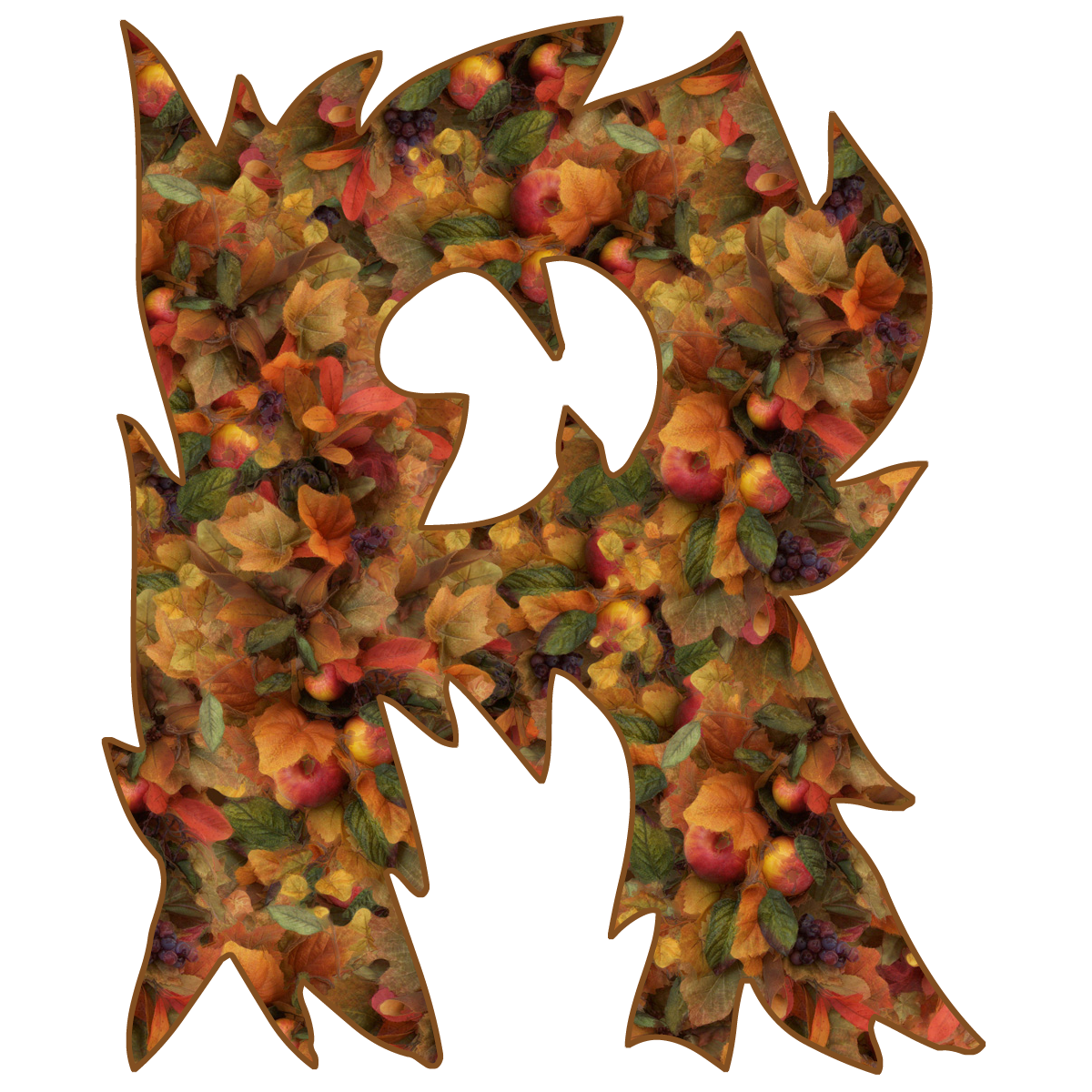 GRANNY ENCHANTED'S BLOG: "Autumn Flames" Free Digi Scrapbook Alphabet
