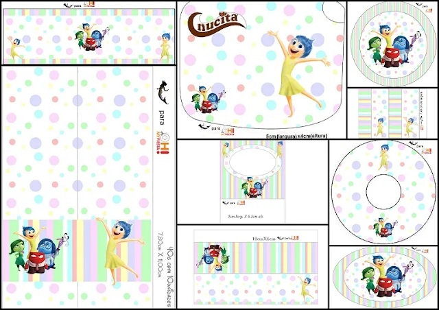Inside Out: Free Printable Candy Bar Labels. - Oh My Fiesta! in english
