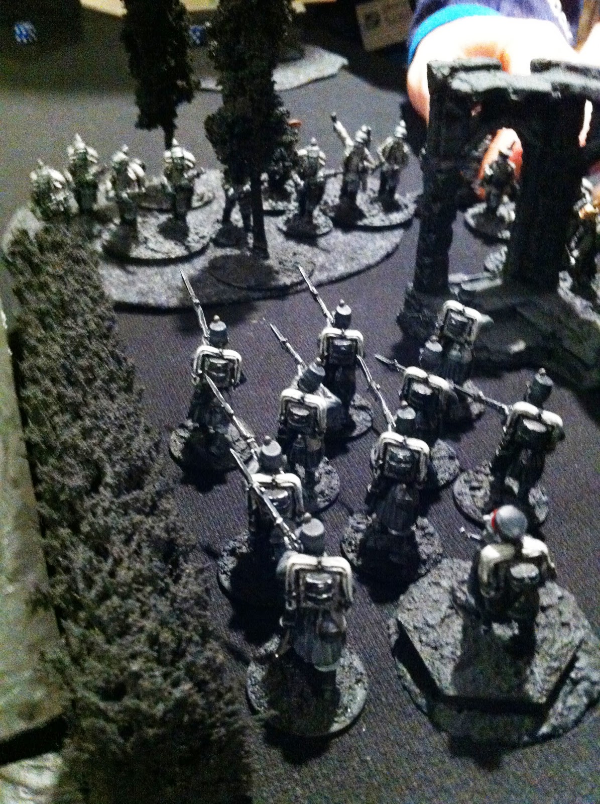 Fawcett Avenue Conscripts: Battle Report - 28mm WW1 In Greyscale, 28mm