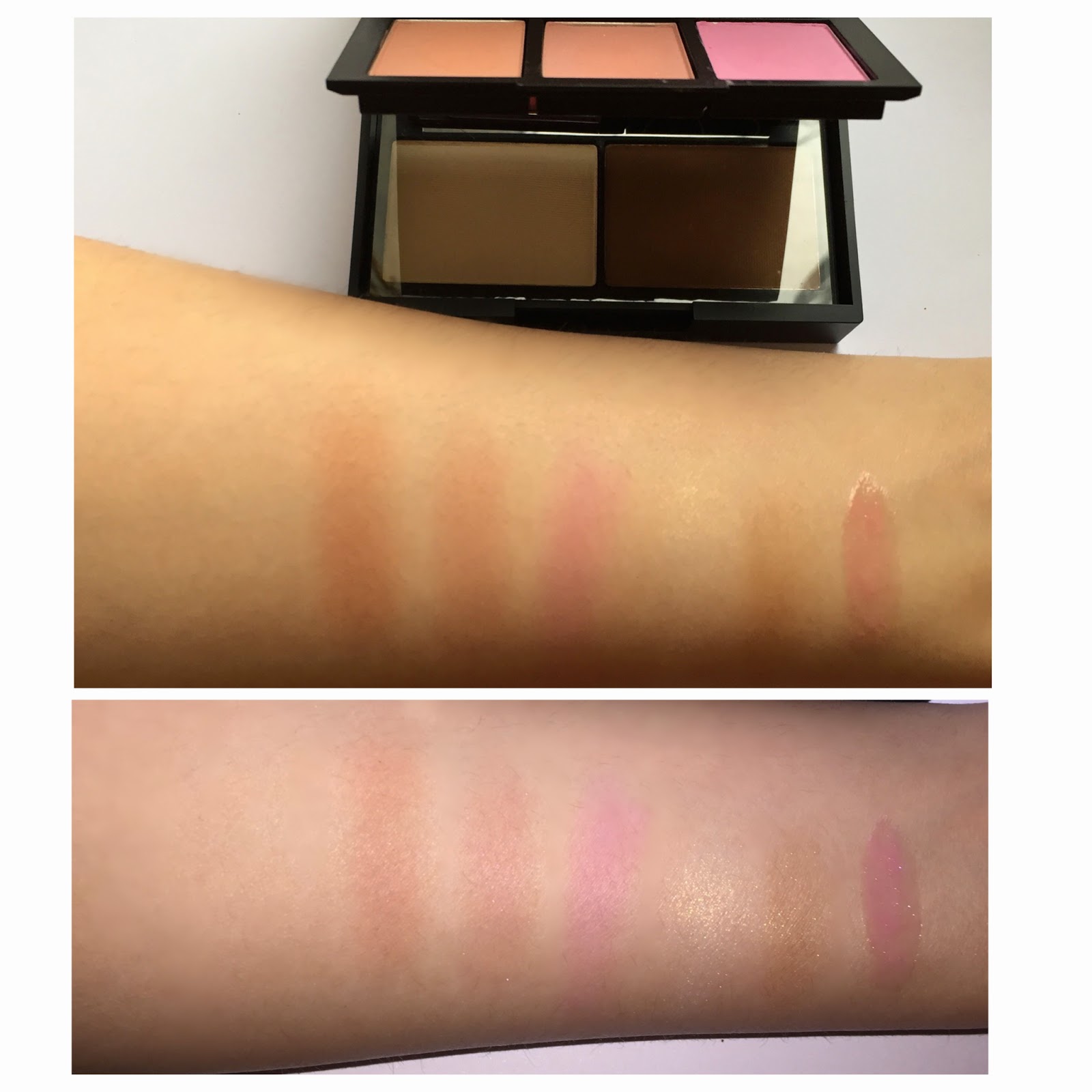 RybaTV: NARS NARSissist Blush, Contour, And Lip Palette | Review & Swatches