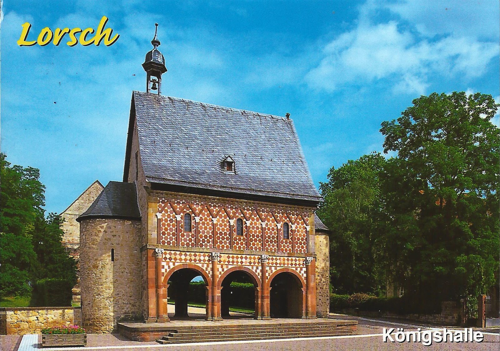 A Journey of Postcards: Königshalle in Lorsch | Germany