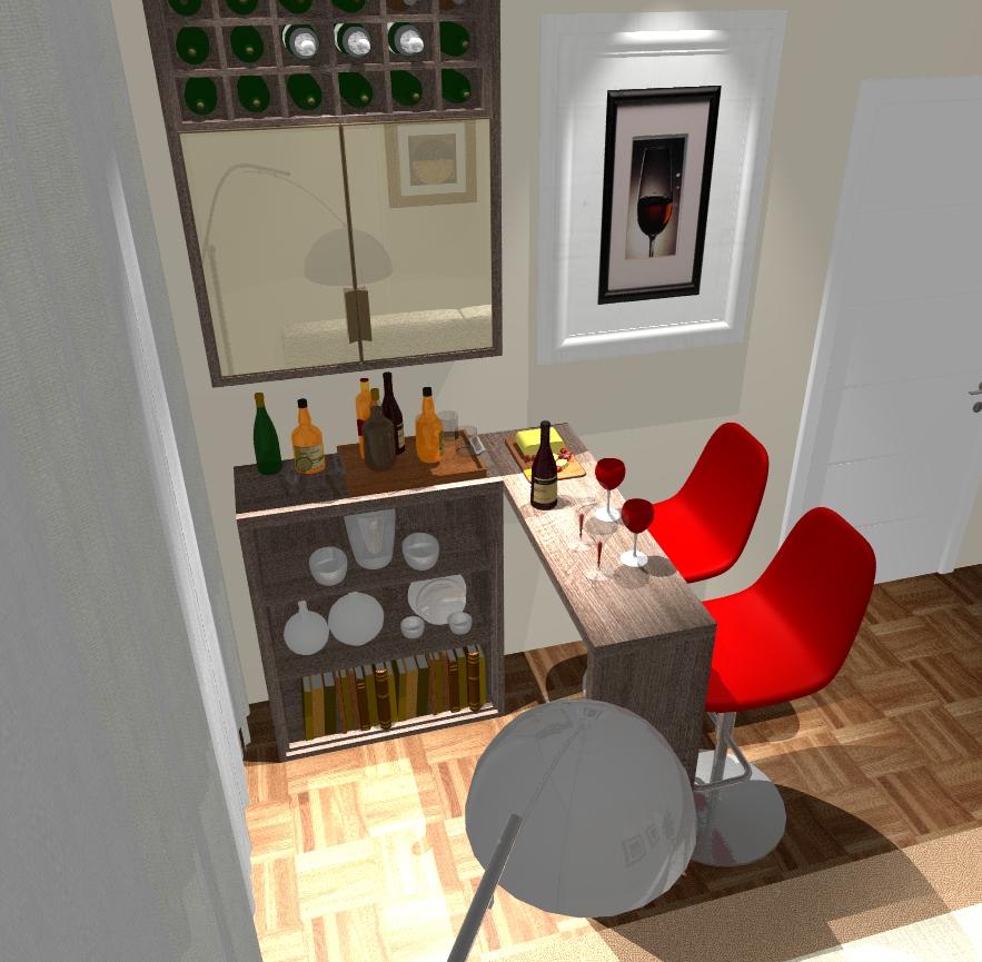 Bar Planejado Para Sala De Estar