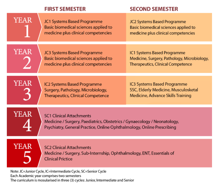 Royal College Surgeons of Ireland (RCSI), Republic of Ireland
