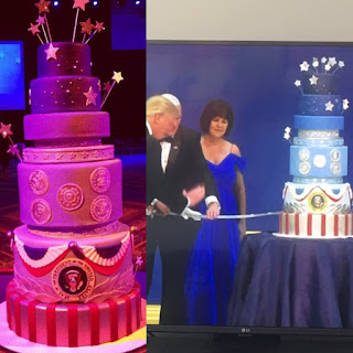Food Network Gossip: Donald Trump's Inauguration Cake Looks A Lot Like ...