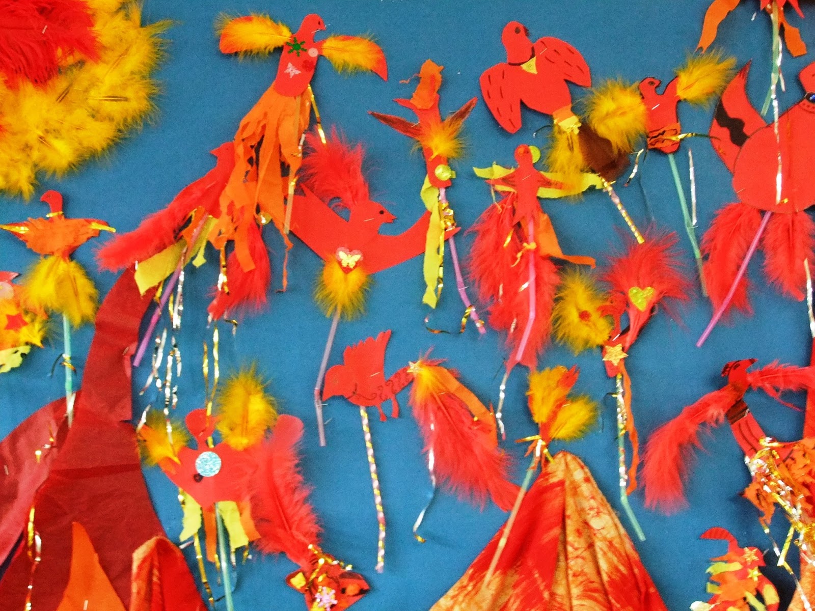 St. Clare's Class Blog: Firebird Puppets