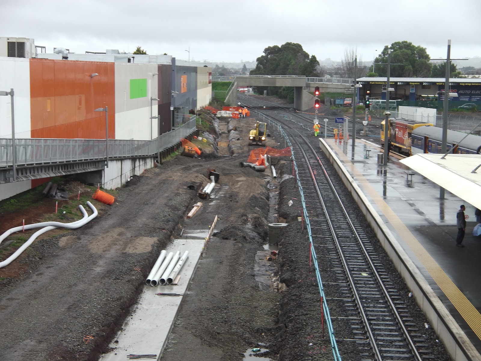 Papakura Station: July 2012