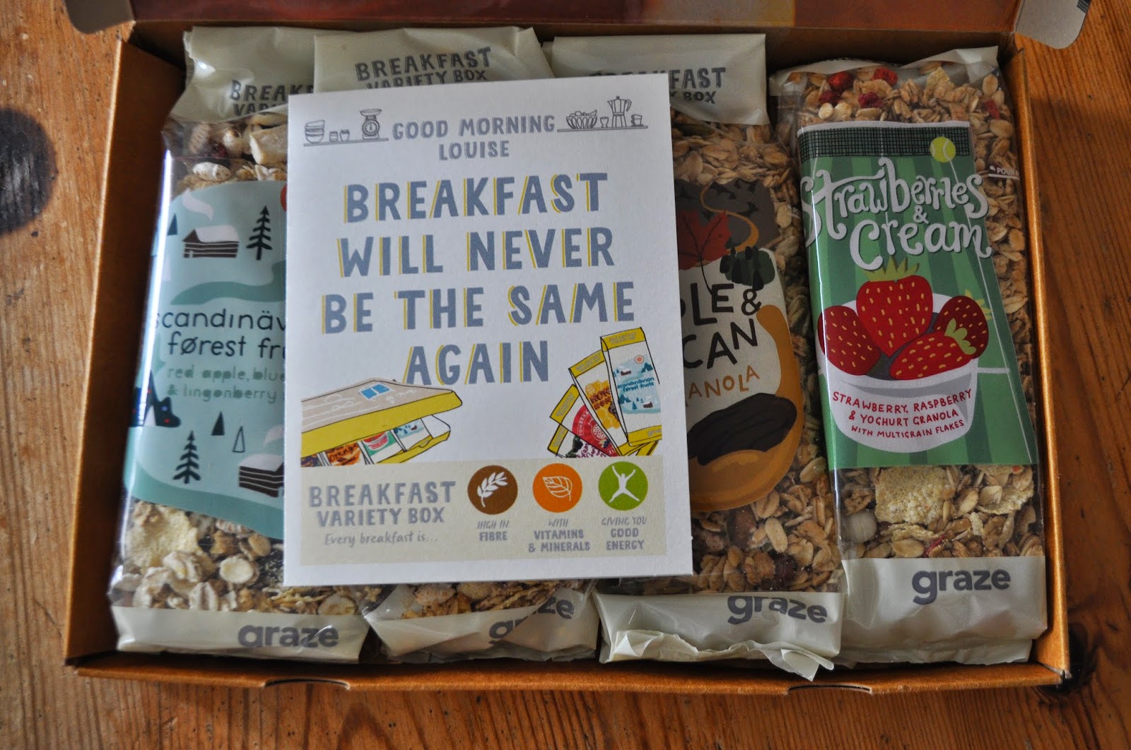 LouLouLoves.: Graze Breakfast Box Subscription.