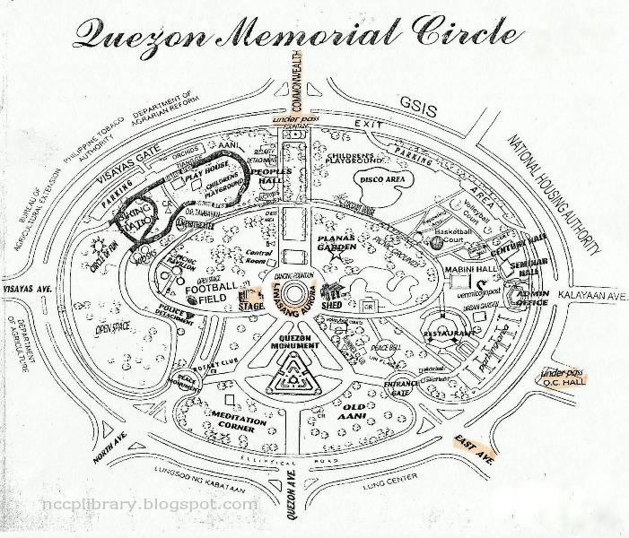 Quezon City Circle Map