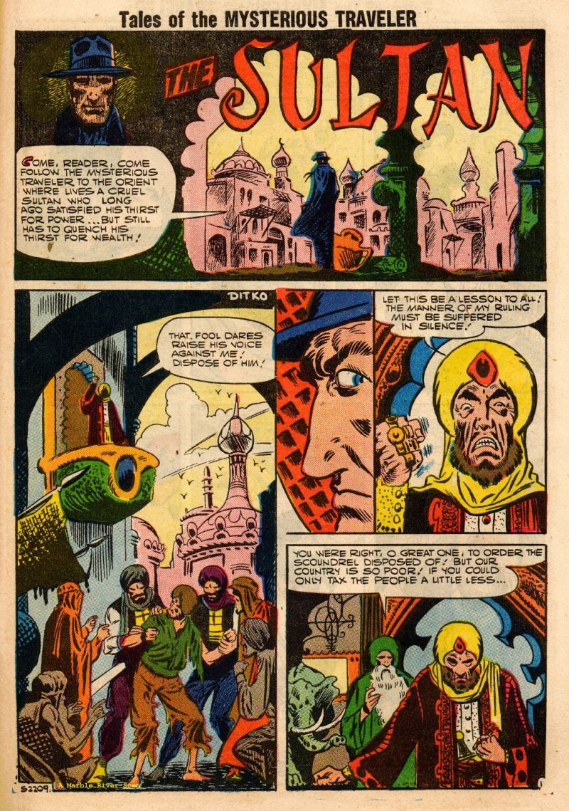 Ditko Comics: Unusual Tales - The Sultan