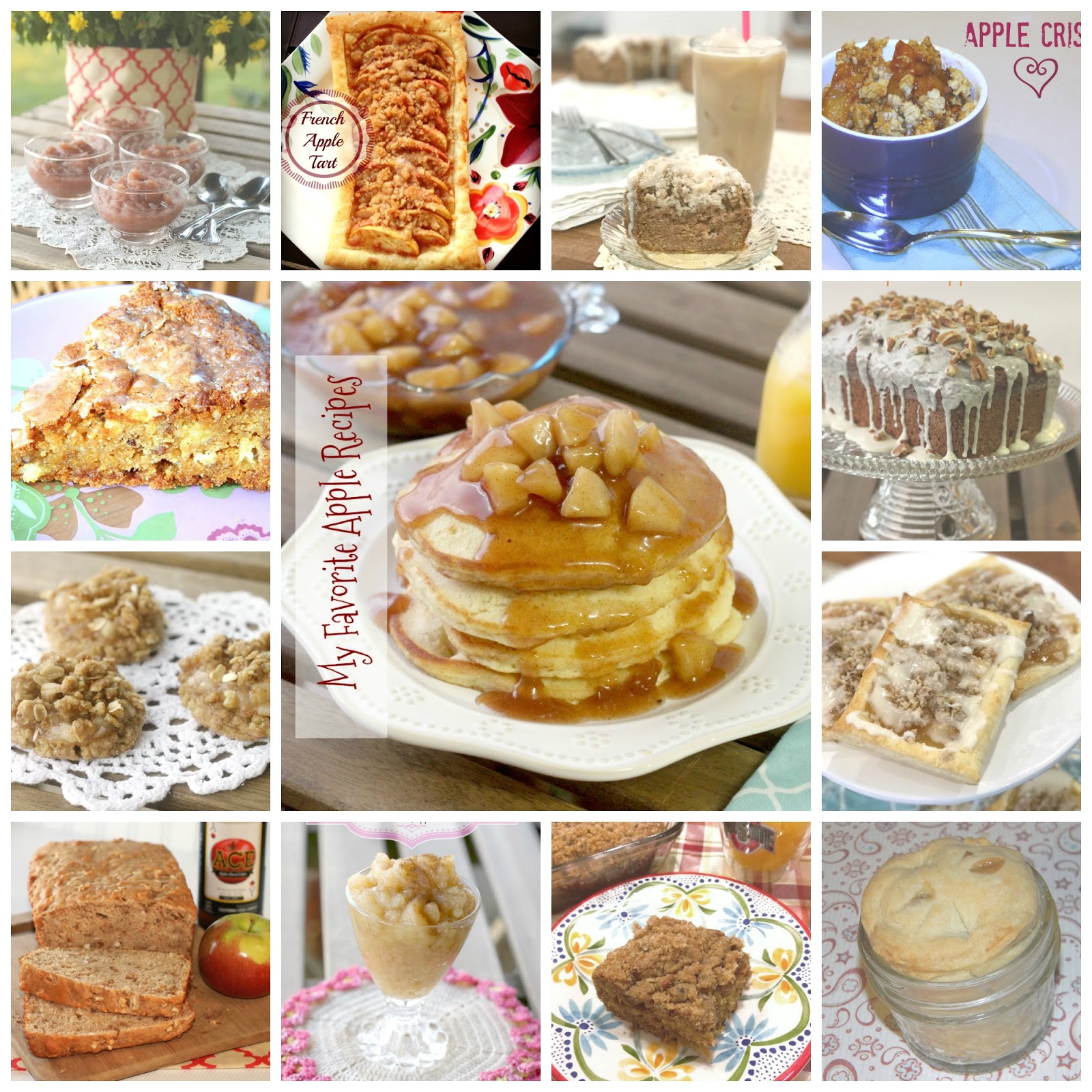 My Favorite Apple Recipes | Crazy for Cookies and More