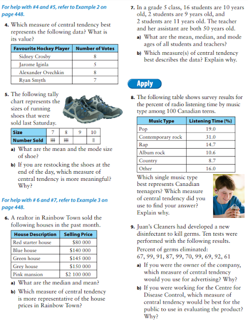 Mr. Giomini's Mathematics Blog: Day 134: Calculation Quiz