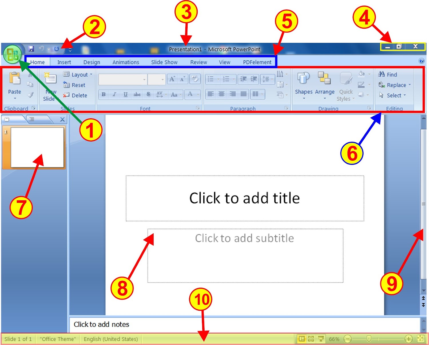 MS Microsoft Power Point 2007 Introduction Complete Hindi Notes | पॉवर ... MS Microsoft Power Point 2007 Introduction Complete Hindi Notes | पॉवर ...