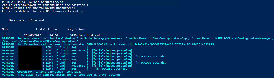 Azure Blaze Create File Using Dsc Powershell Script Part Ii