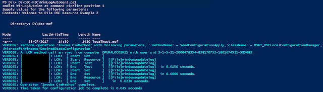 Azure Blaze: Create File using DSC PowerShell Script - Part II