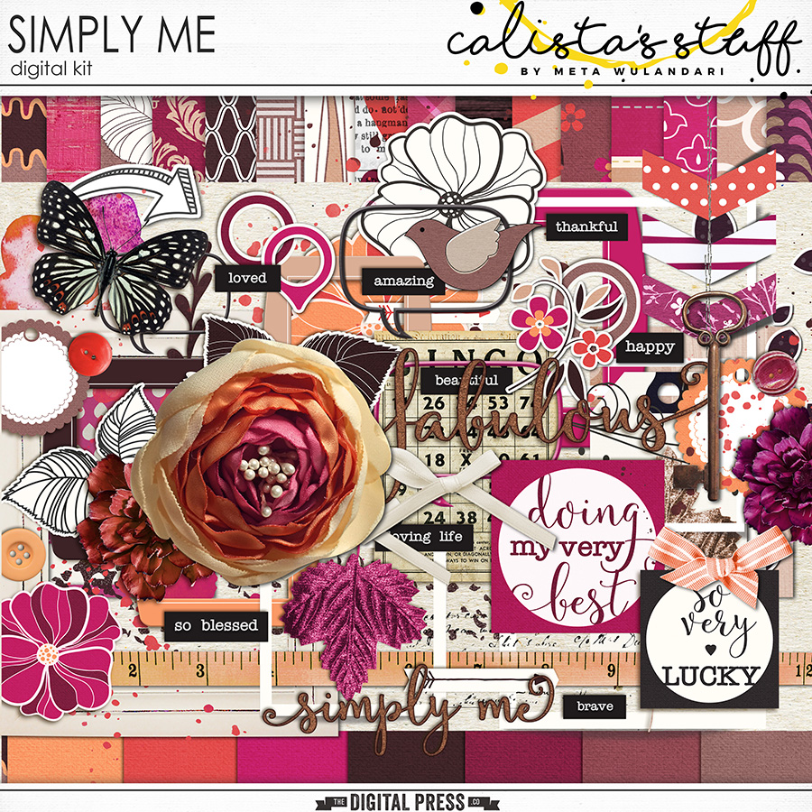 Calista's Stuff: Simply Me, First Collection For June