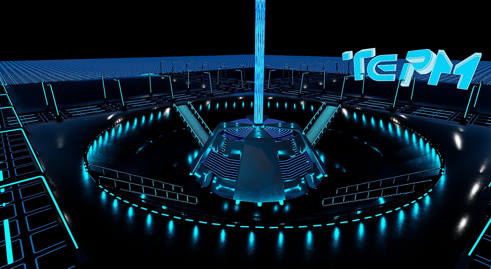 Echt Virtuell: [Sansar] - "Tron Grid Prime Millennium" von Mijeka Munro