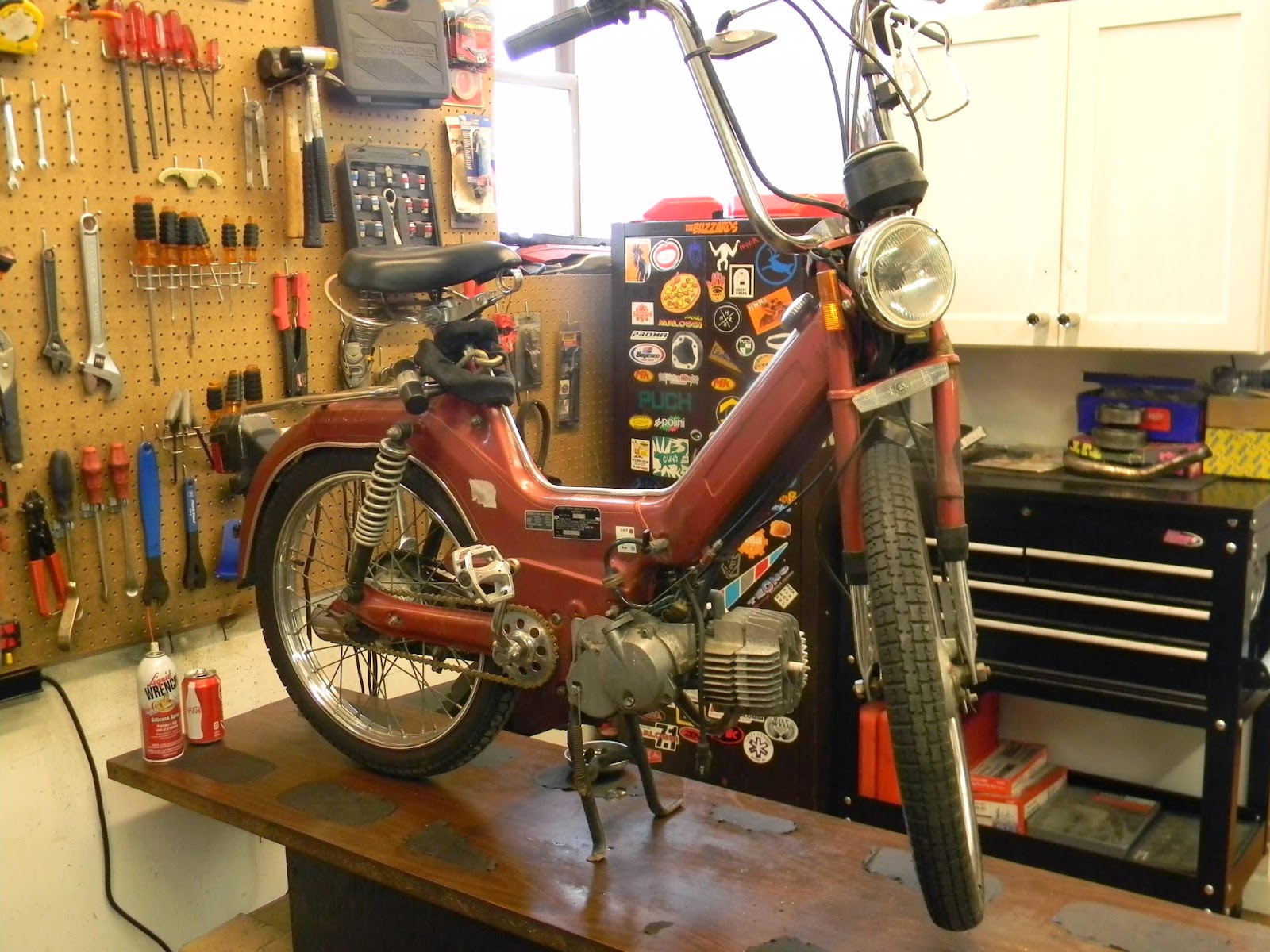 Home Alone with Mopeds.: The things you see working at a moped shop ...