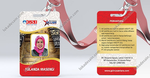 Jasa Desain Id Card Dan Member Card