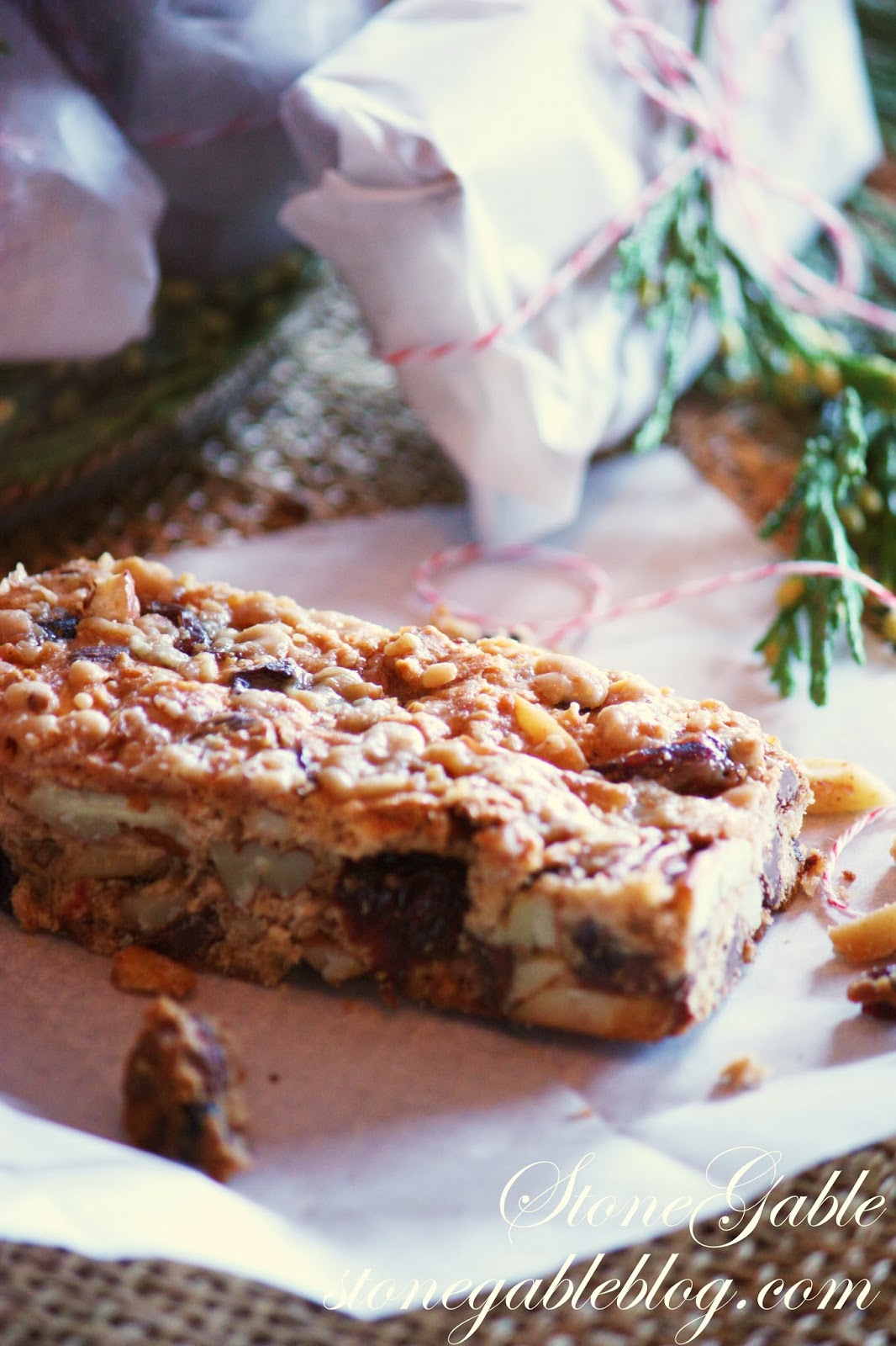 StoneGable: STONEGABLE HOLIDAY GRANOLA BARS