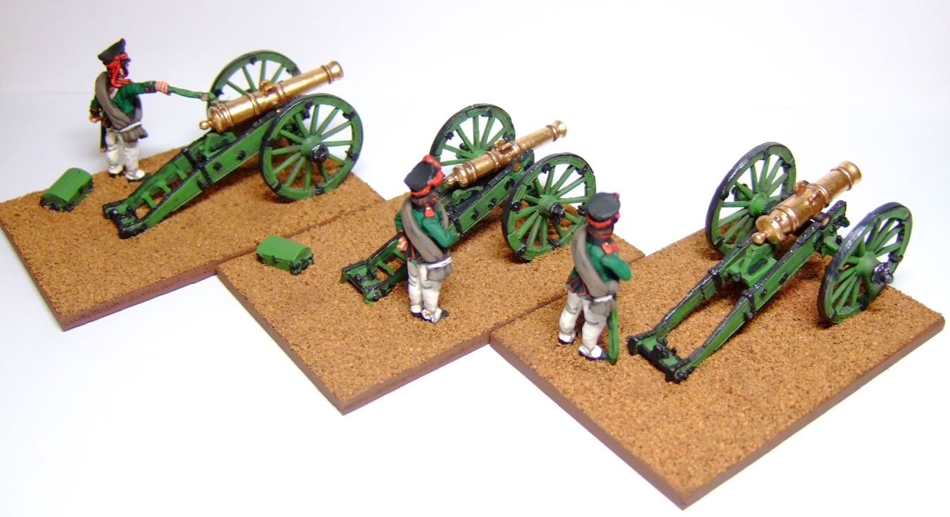 MacPhee's Miniature Men: 28mm 1812 Russian Artillery