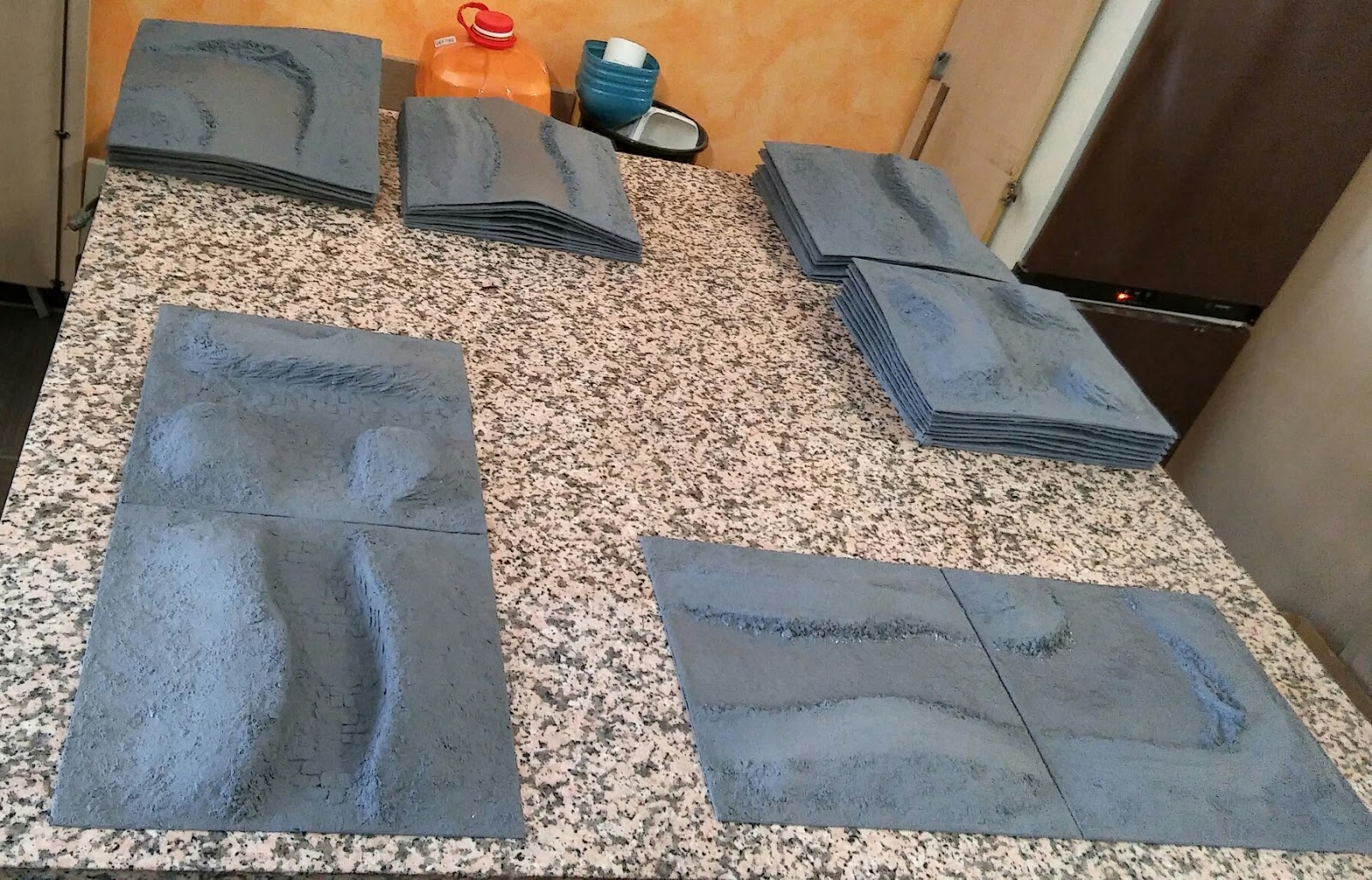 Wargame News and Terrain: Manorhouse Workshop: Modular Terrain Tiles ...