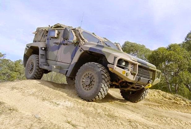 DEFENSE STUDIES: Export Version of Hawkei on Show at Eurosatory