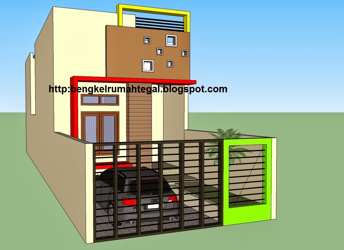 Bengkel Rumah Tegal: RUMAH MUNGIL 4,5 X 20