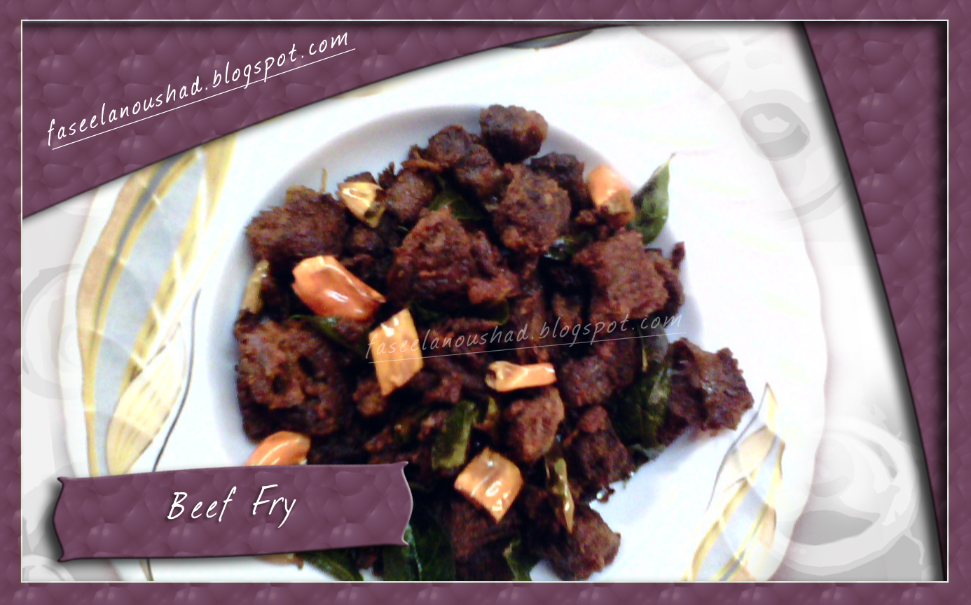 GOOD FOOD ENDS WITH GOOD TALK: Beef Fry