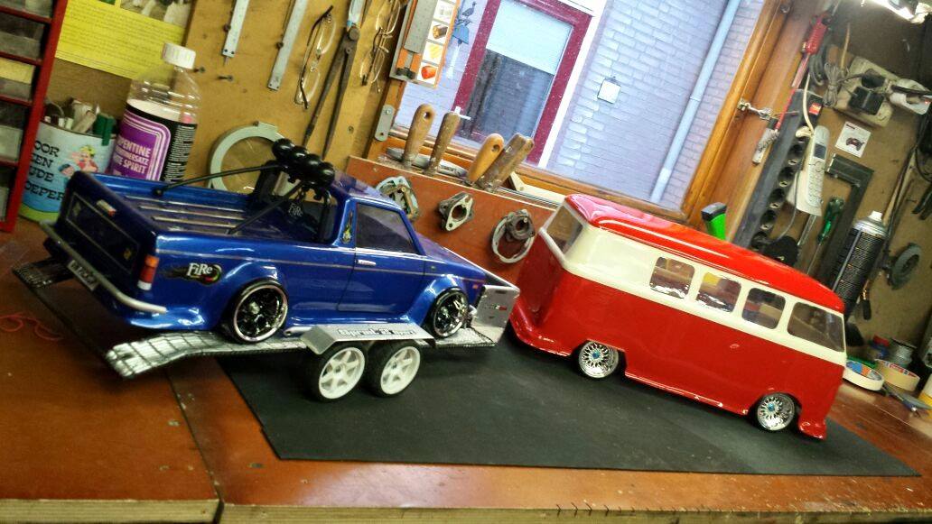 VIP RC BODY: VW T1 Bus/Pickup