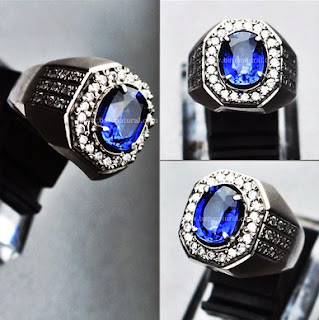 Ciri dan Harga Batu Akik Blue Safir Asli