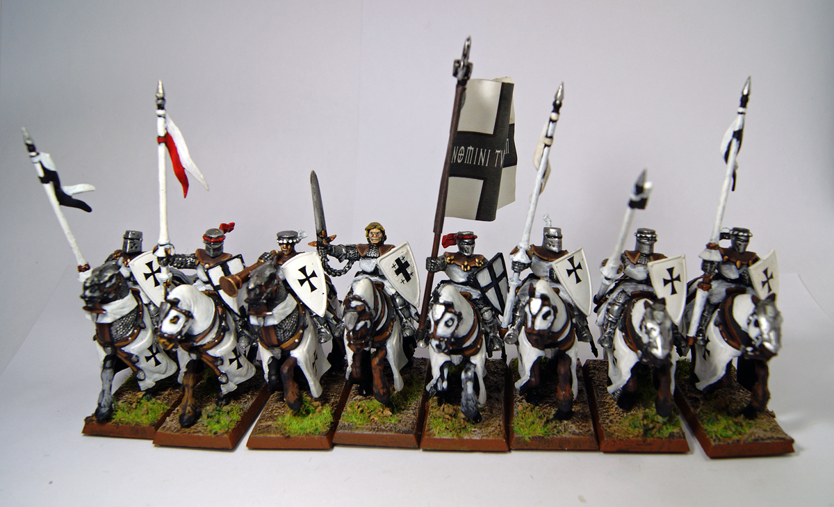 Miniature Warfare: 28mm Crusaders Knights