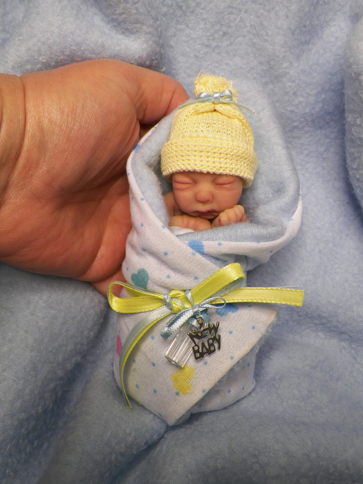 Belinda Ferrells Polymer Clay OOAK Babies: I Relisted My Little Guy